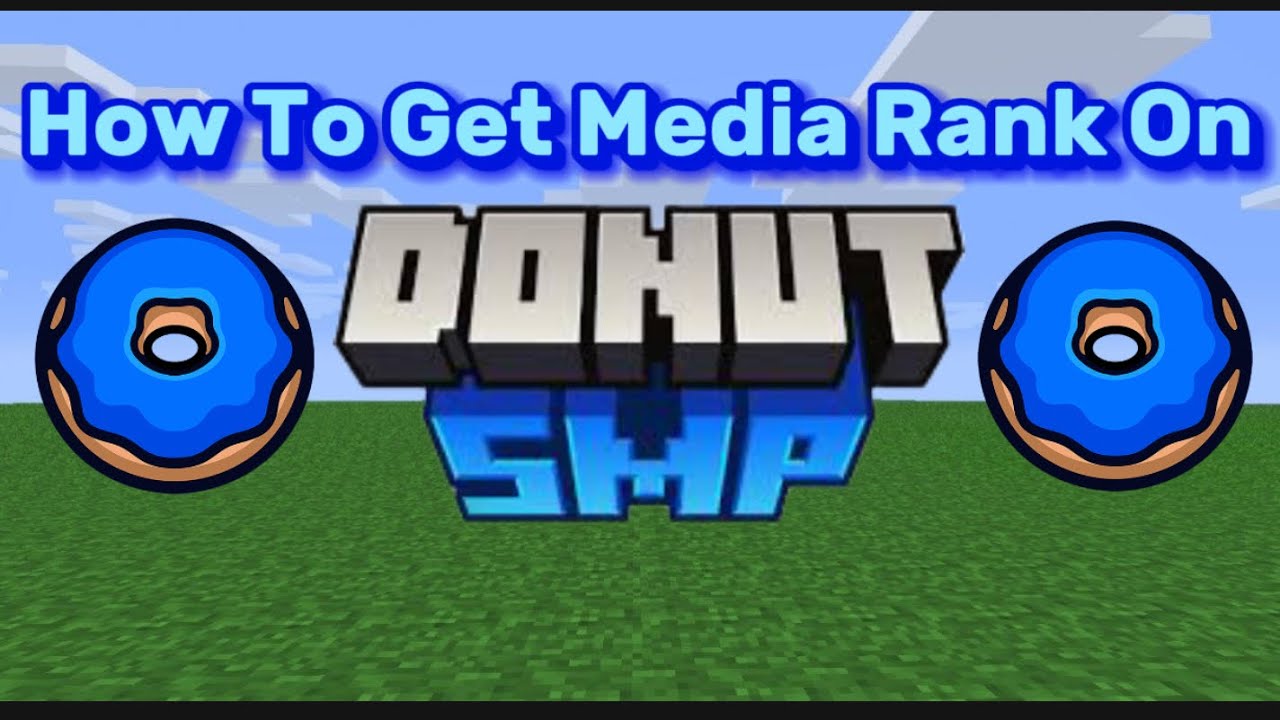 How To Get Media Rank On DonutSMP - YouTube
