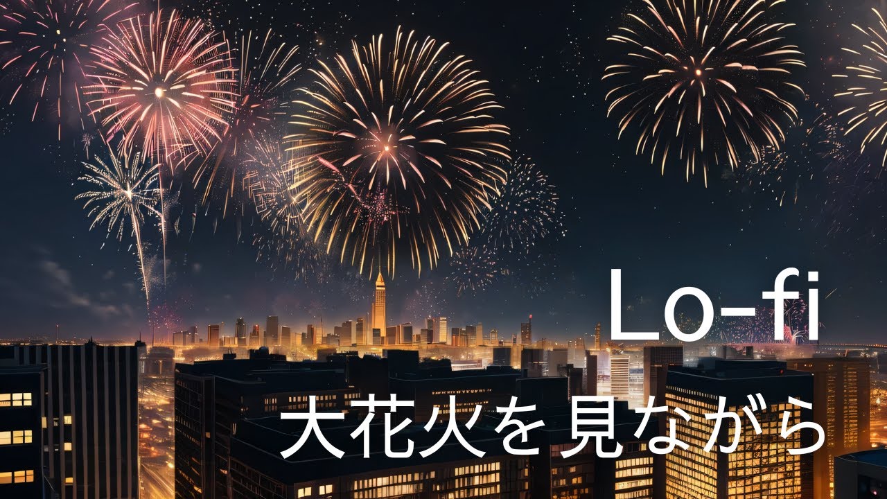 【BGM】大花火を見ながらLo-fi Lo-fi while watching the big fireworks#音楽 #BGM #癒やし ...