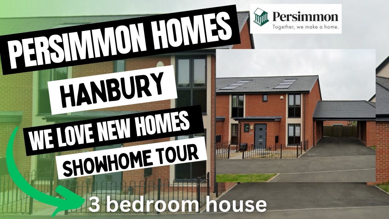 Persimmon homes - The Hanbury HONEST Showhome tour by Showhomesonline ...
