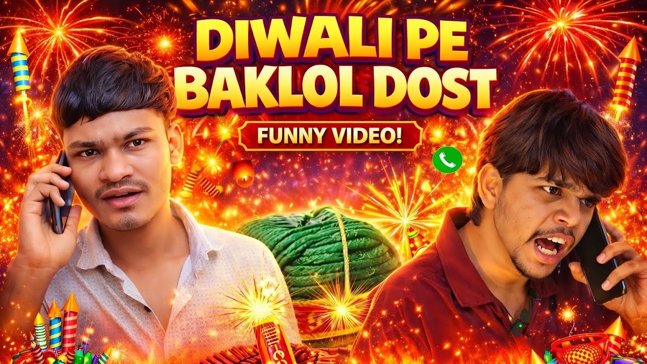 Diwali Pe Baklol Dost 😂 - YouTube