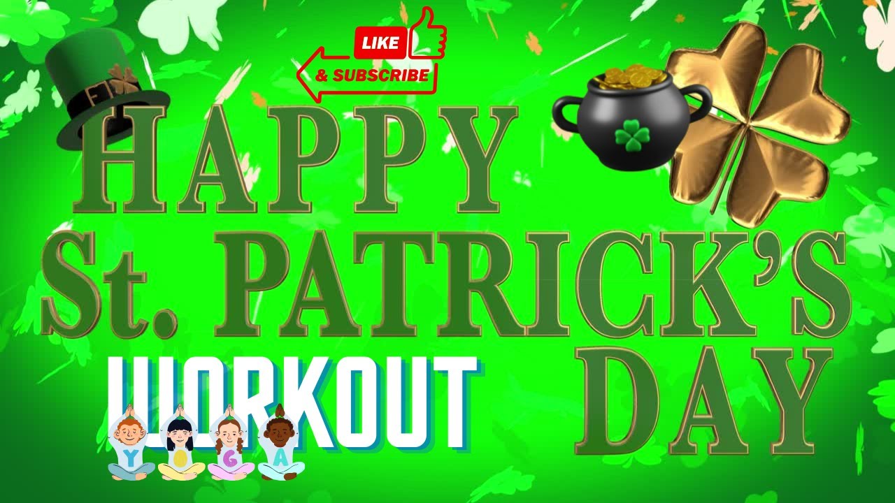St. Patrick's Day Kids Yoga Brain Break - YouTube