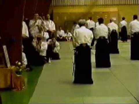 Shiho Shomen Shihonage Shoji Nishio Aikido Toho Iai 12 - YouTube