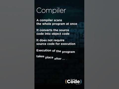 🤔🤔 Compiler Vs Interpreter # Shorts | SimpliCode - YouTube
