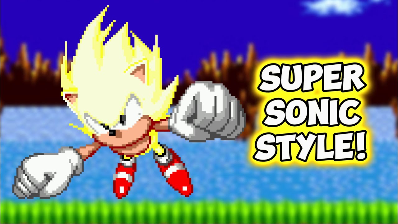 Super Sonic Style! | Sprite Animation - YouTube