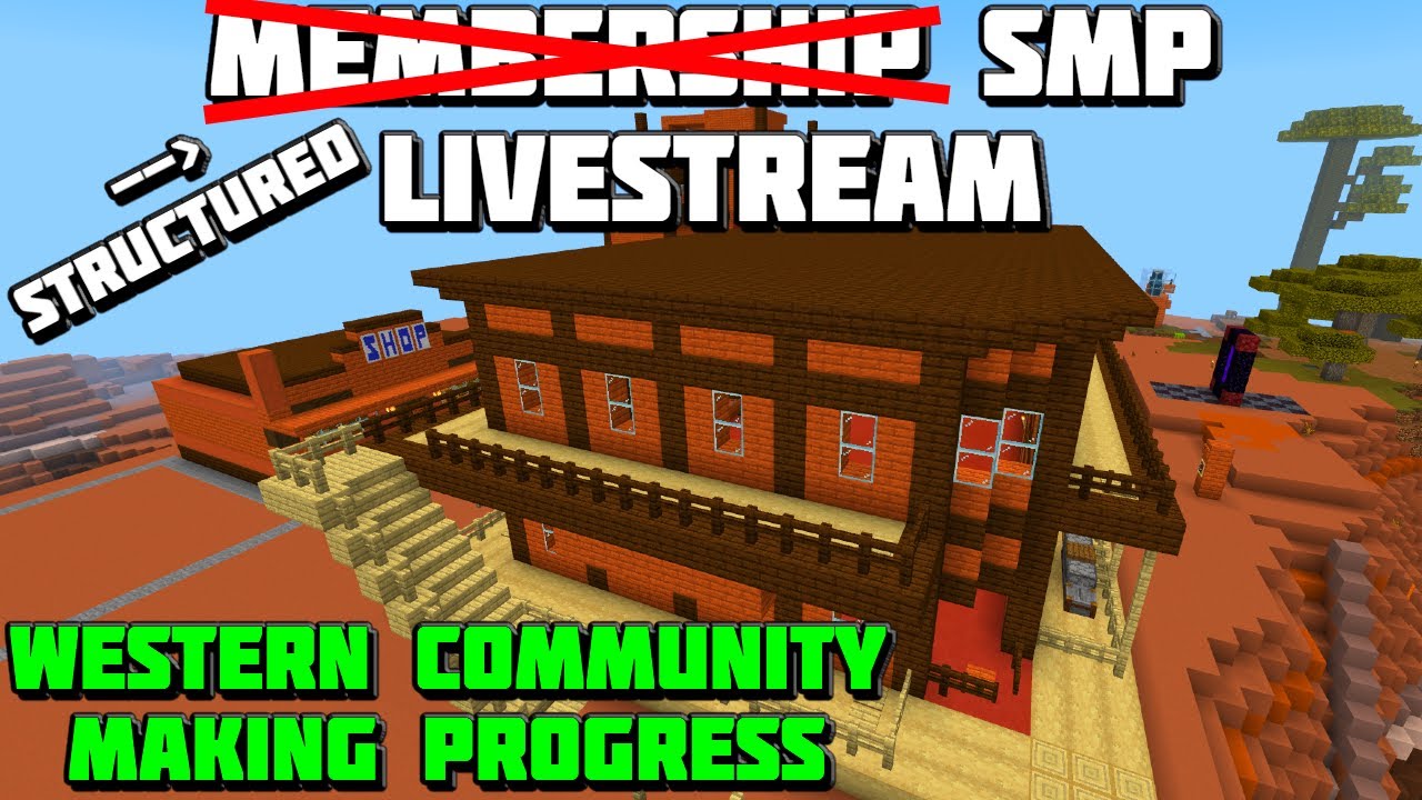 Minecraft - STRUCTURED SMP - Subscribers Only SMP - YouTube STREAM WEEK ...