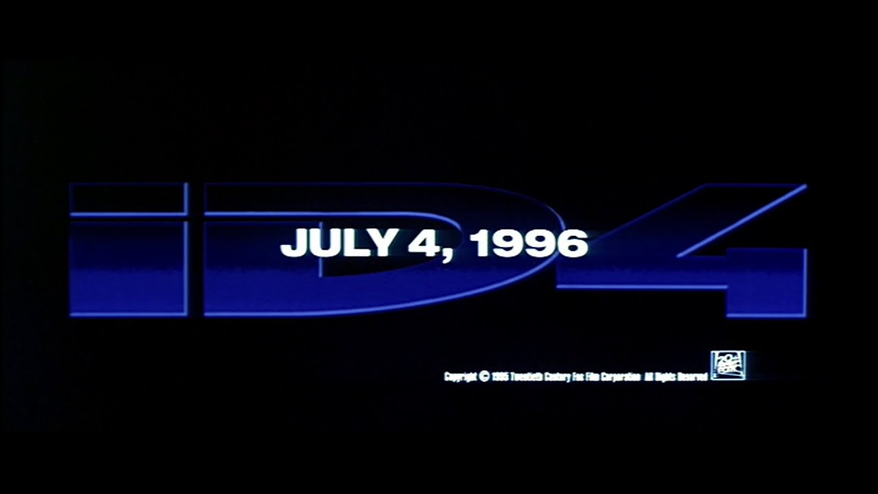 Independence Day (1996) - Theatrical Teaser Trailer #1 (4K) - YouTube