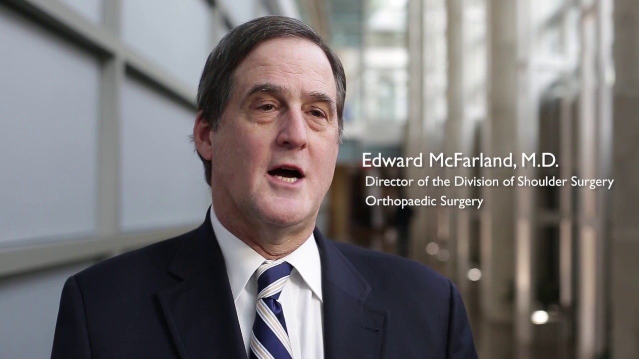 Shoulder Injuries | Q&A with Dr. Edward McFarland - YouTube