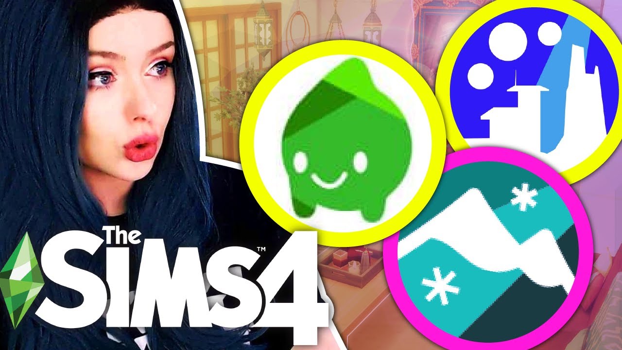 Using Only The 3 NEWEST PACKS To Build a House in The Sims 4 // BUILD ...