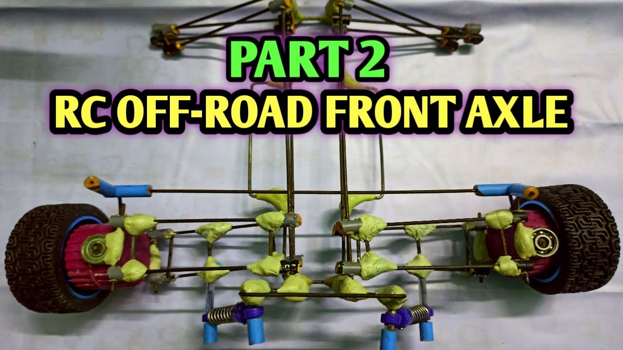 PART- 2 RC OFFROAD BUGGY CAR FRONT AXLE|DIY|VERY EASY - YouTube