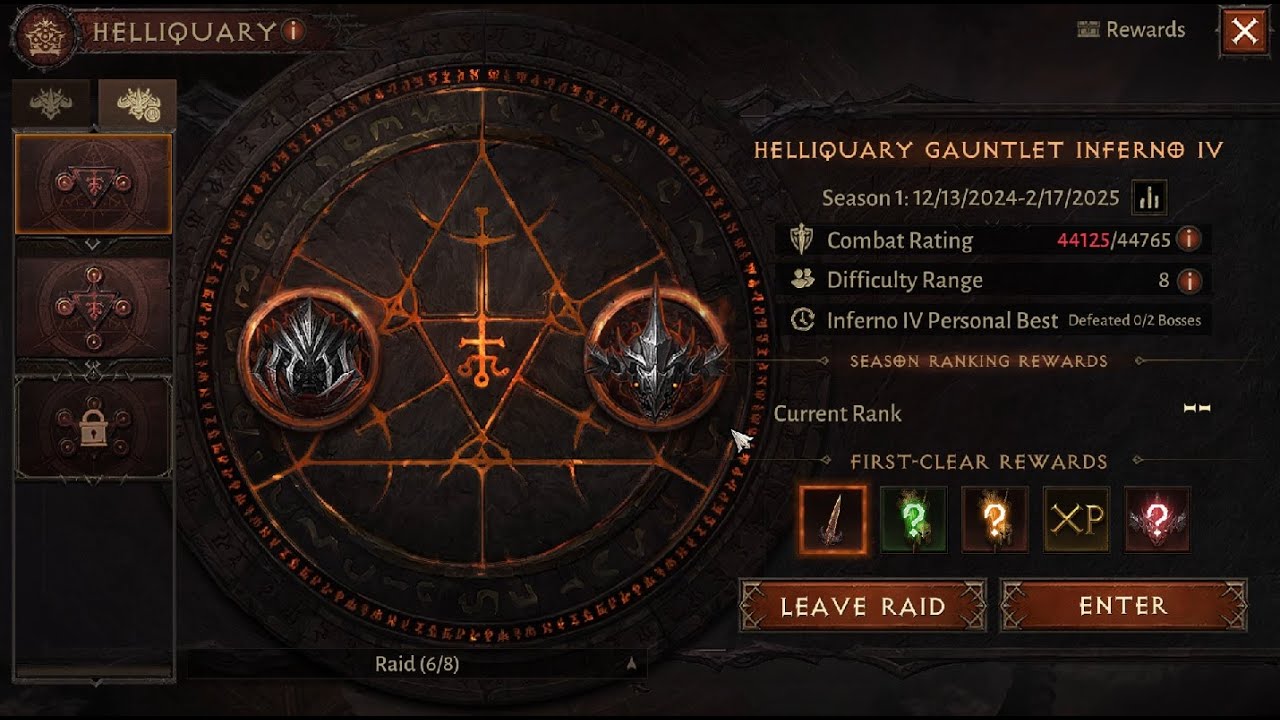 Inferno IV Helliquary Gauntlet Immortal Monarch Edition - YouTube