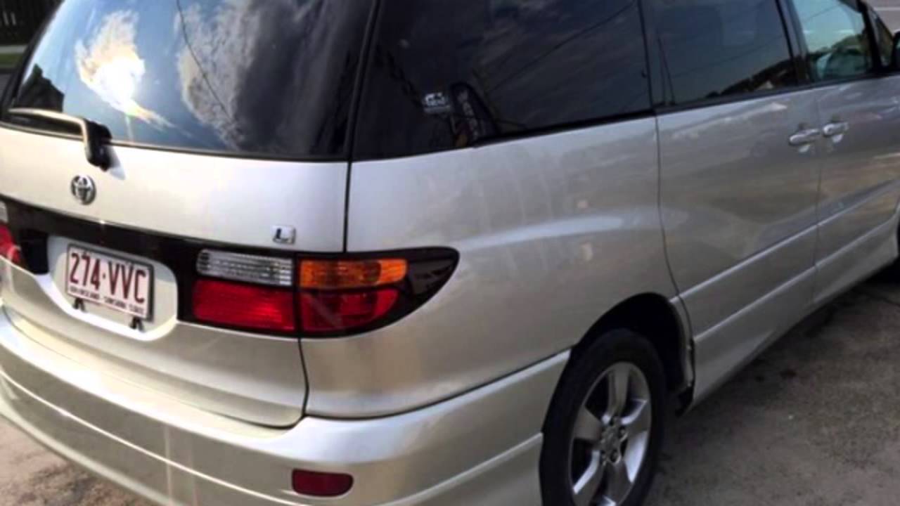 2003 Toyota Estima ACR30 AERAS 4 Speed Automatic Wagon - YouTube