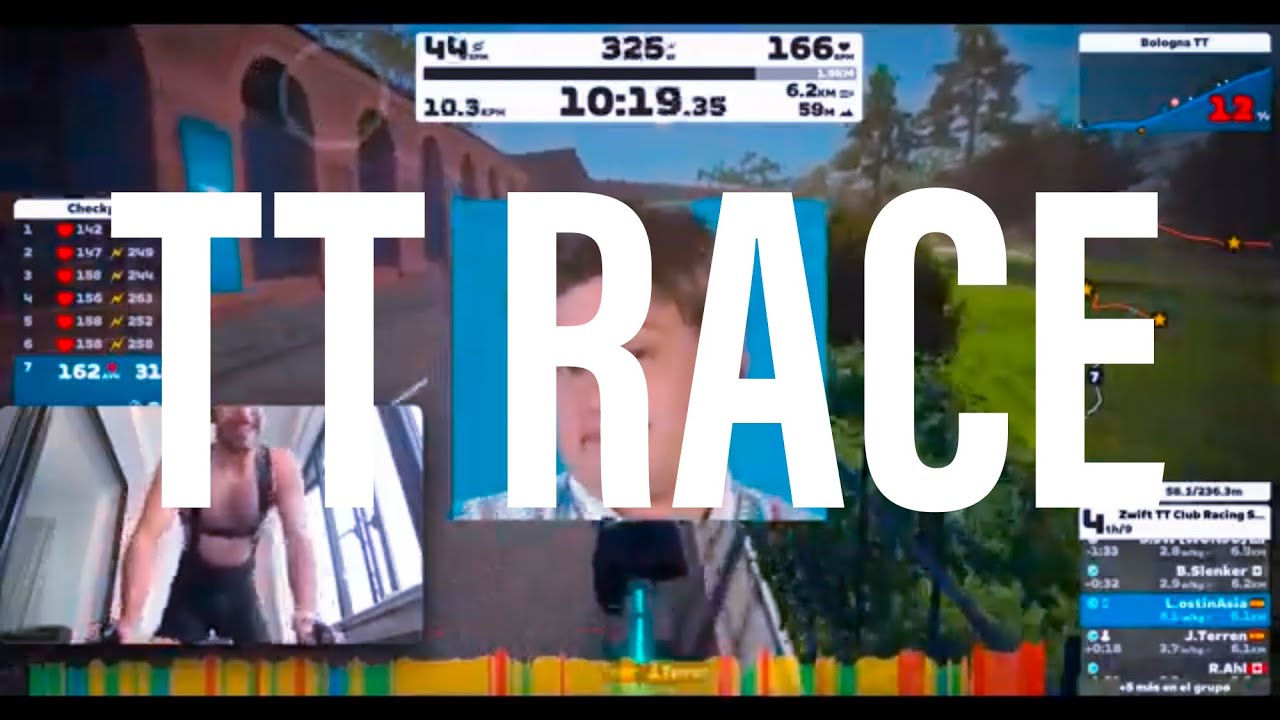 When a normal training ends up being a TT race - YouTube