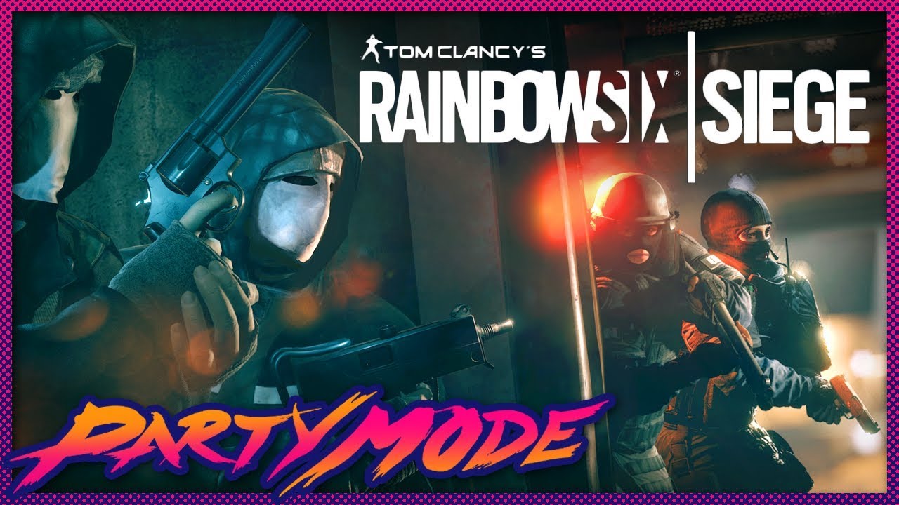 The Squad Falls Apart in Rainbow 6 Siege - Party Mode - YouTube