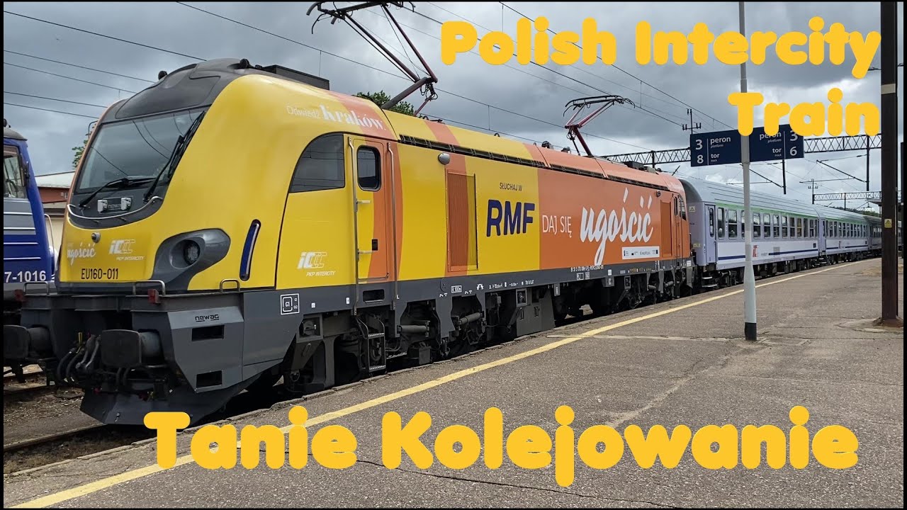 IC 51150 TLK DELFIN Łeba - Warszawa Wschodnia - Polish Intercity Train ...