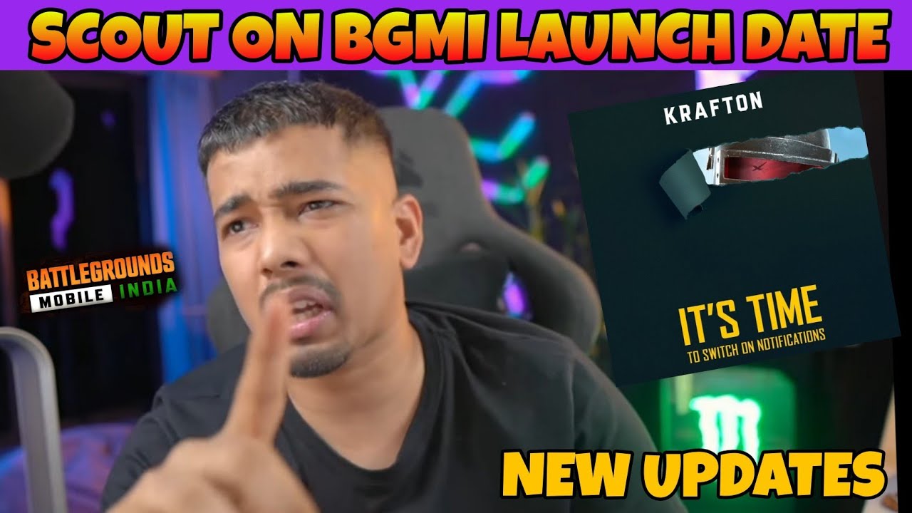 Scout On Bgmi Launch Date | Bgmi New Updates Reveal | Scout On Bgmi New ...