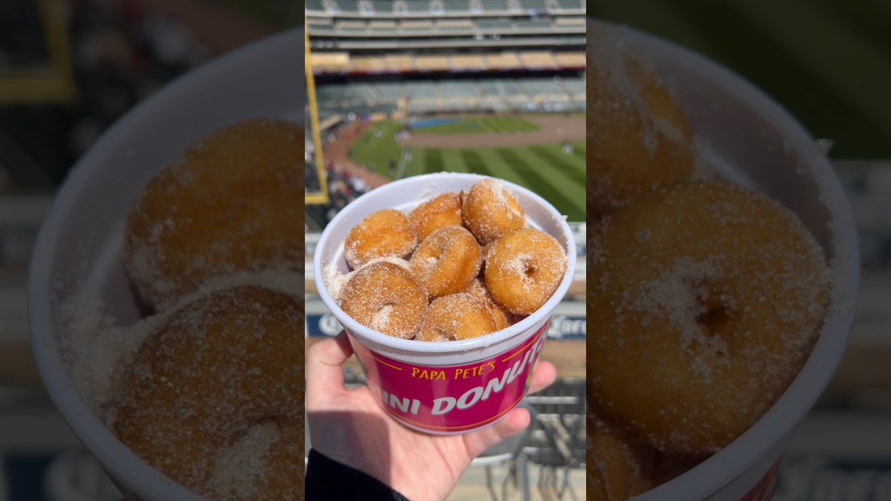 At The Ballpark Food Review: Papa Pete’s Mini Donuts at Target Field # ...