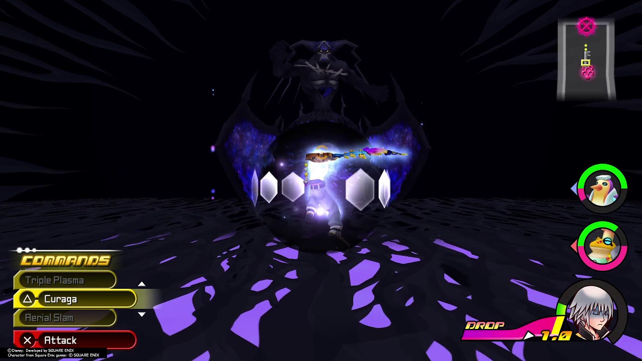 Kingdom Hearts Dream Drop Distance: Ansem 2nd phase - YouTube