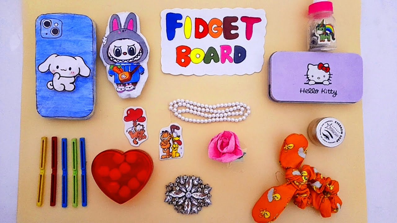 rating my fidget board asmr | ASMR | diy |Rating is up to you🥰 - YouTube