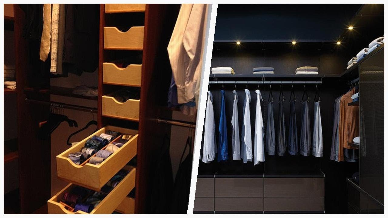75 Mid-sized Men's Closet Design Ideas You'll Love 🌈 - YouTube