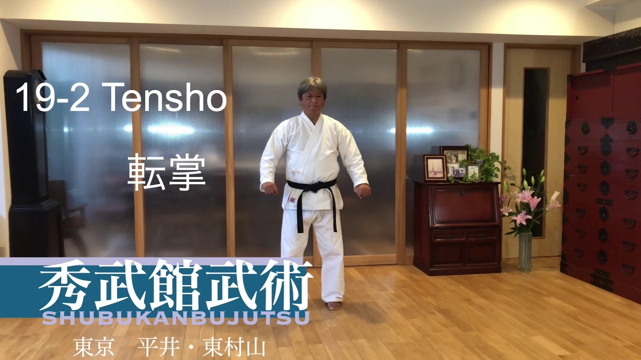 #Martialarts Karate 19-2 Tensho(転掌) - YouTube