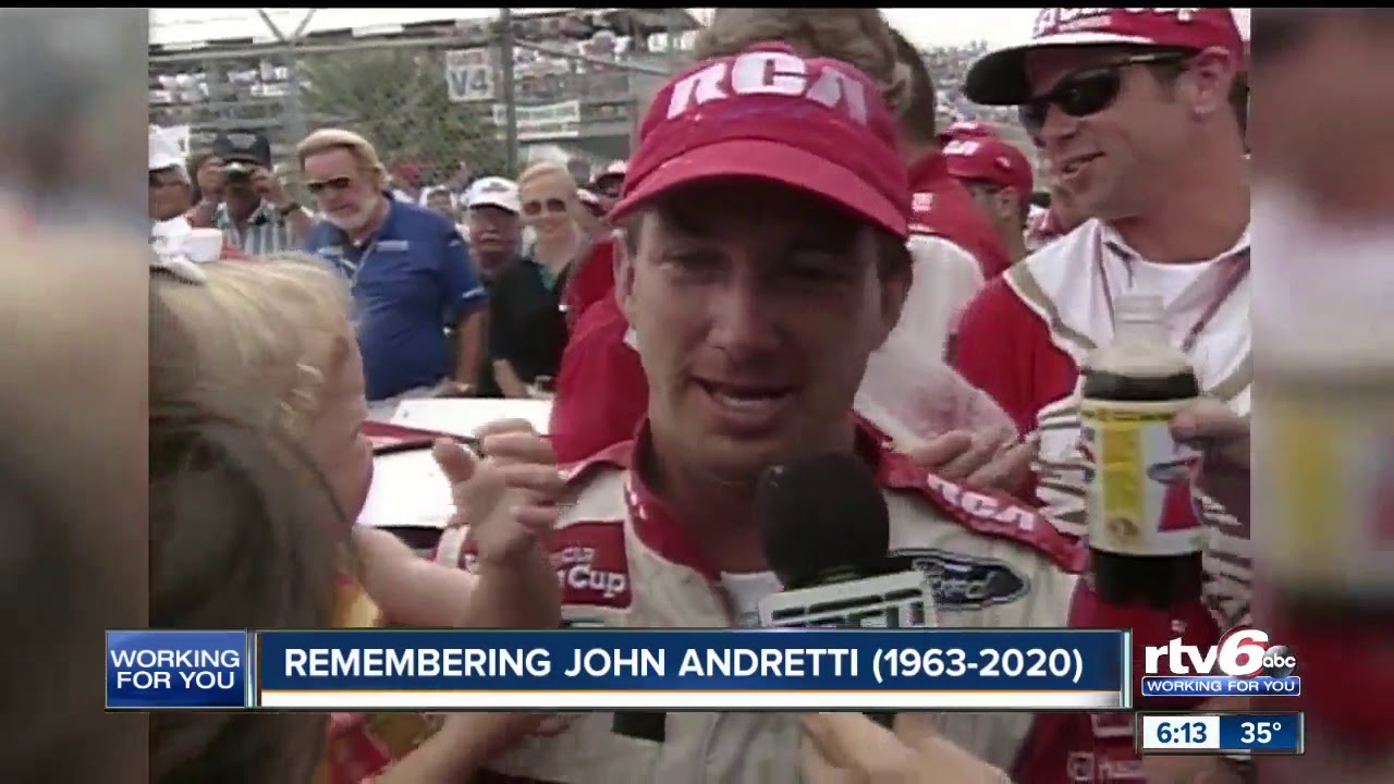 John Andretti dies at age of 56 - YouTube