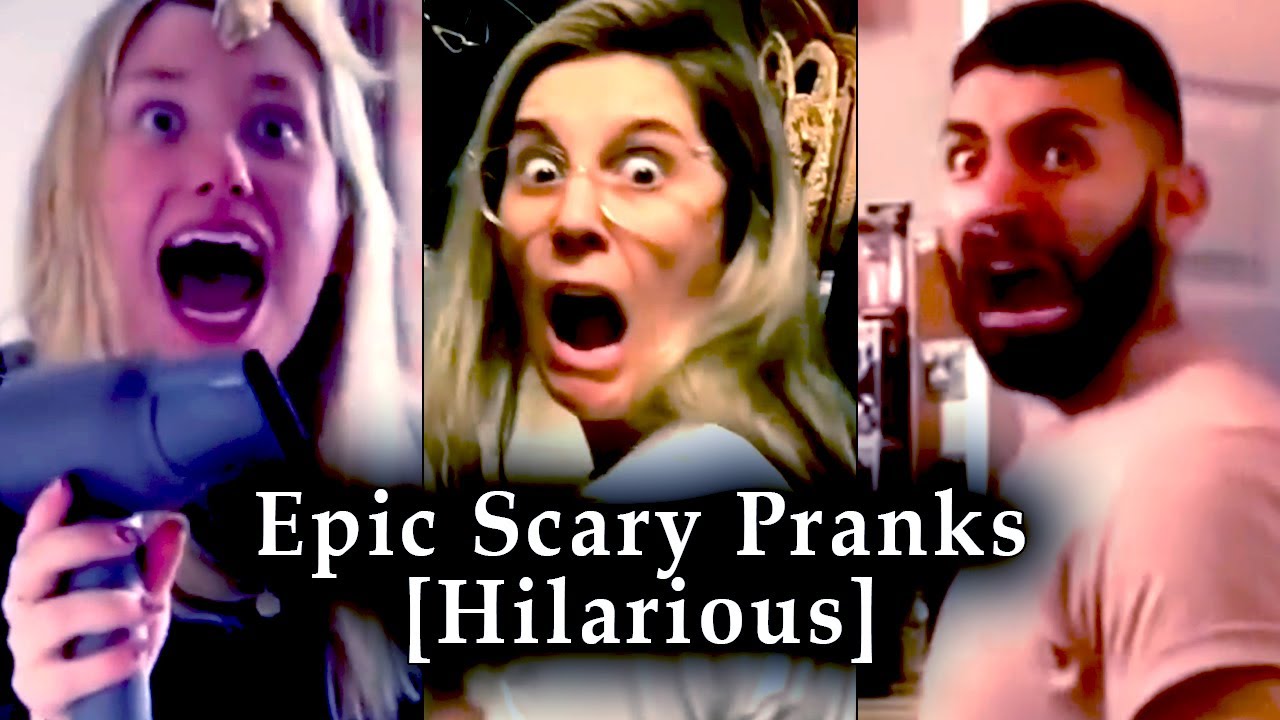 Epic Funny Scary Pranks - Funny Tiktok Scare Cam Reaction Video - YouTube