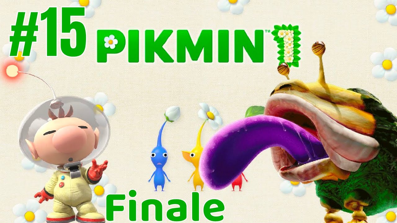 Pikmin 1 Part 15 - Gameplay Walkthrough - The Final Trial The Good End ...