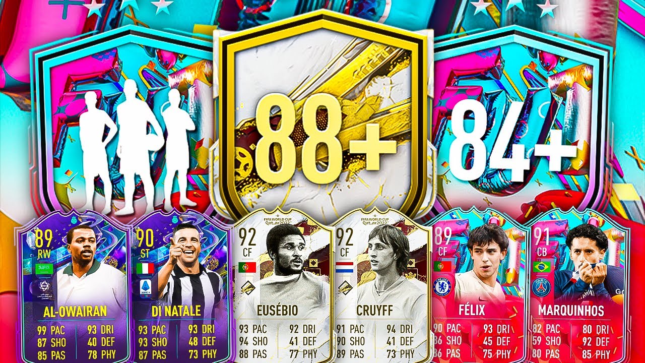 40x 88+ ICON PLAYER PICKS & 87+ SWAPS PLAYER PICKS! 😱 FIFA 23 Ultimate ...