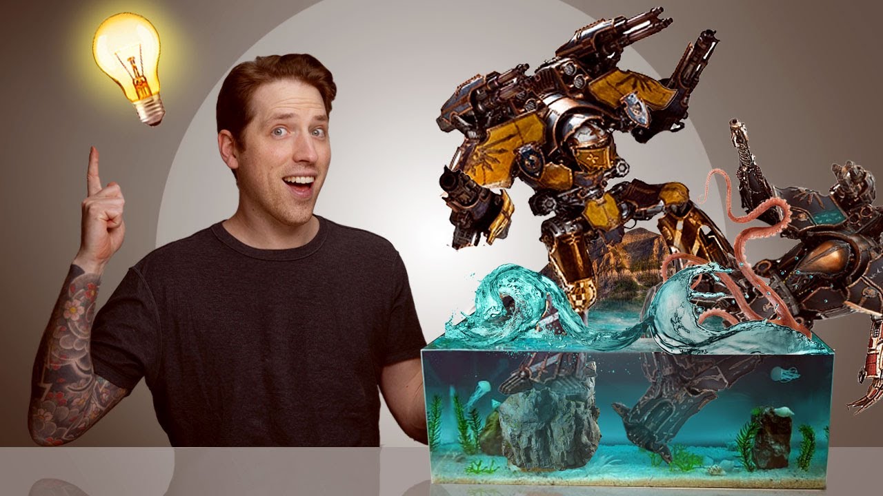 I just had an insane idea for these $4000 Warhammer figures - YouTube