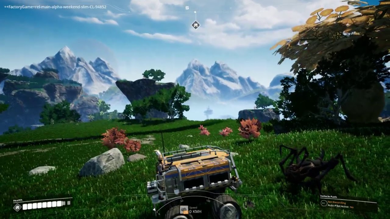 Satisfactory Alpha Weekend - Spider encounter - YouTube