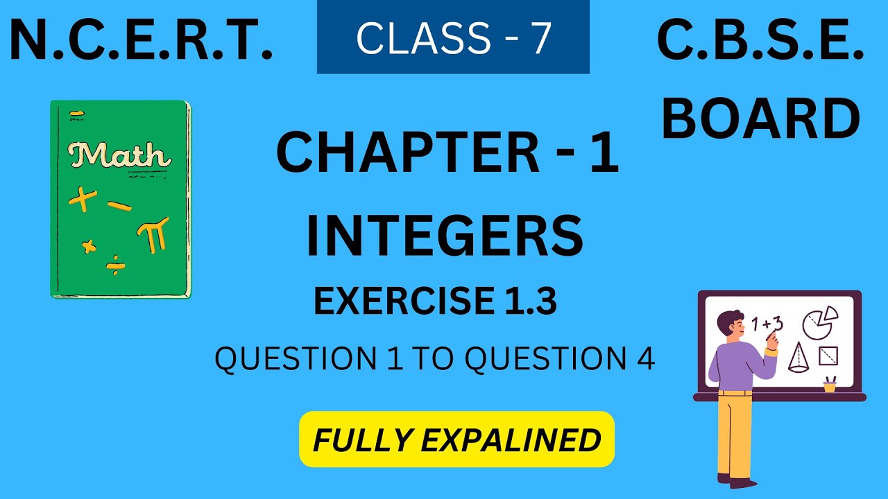EXERCISE 1 3 MULTIPLICATION OF INTEGERS INTEGERS CLASS 7 YouTube exercise-1-3-multiplication-of-integers-integers-class-7-youtube