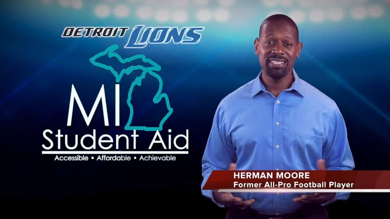 Herman Moore for Michigan.gov/Mistudentaid - YouTube