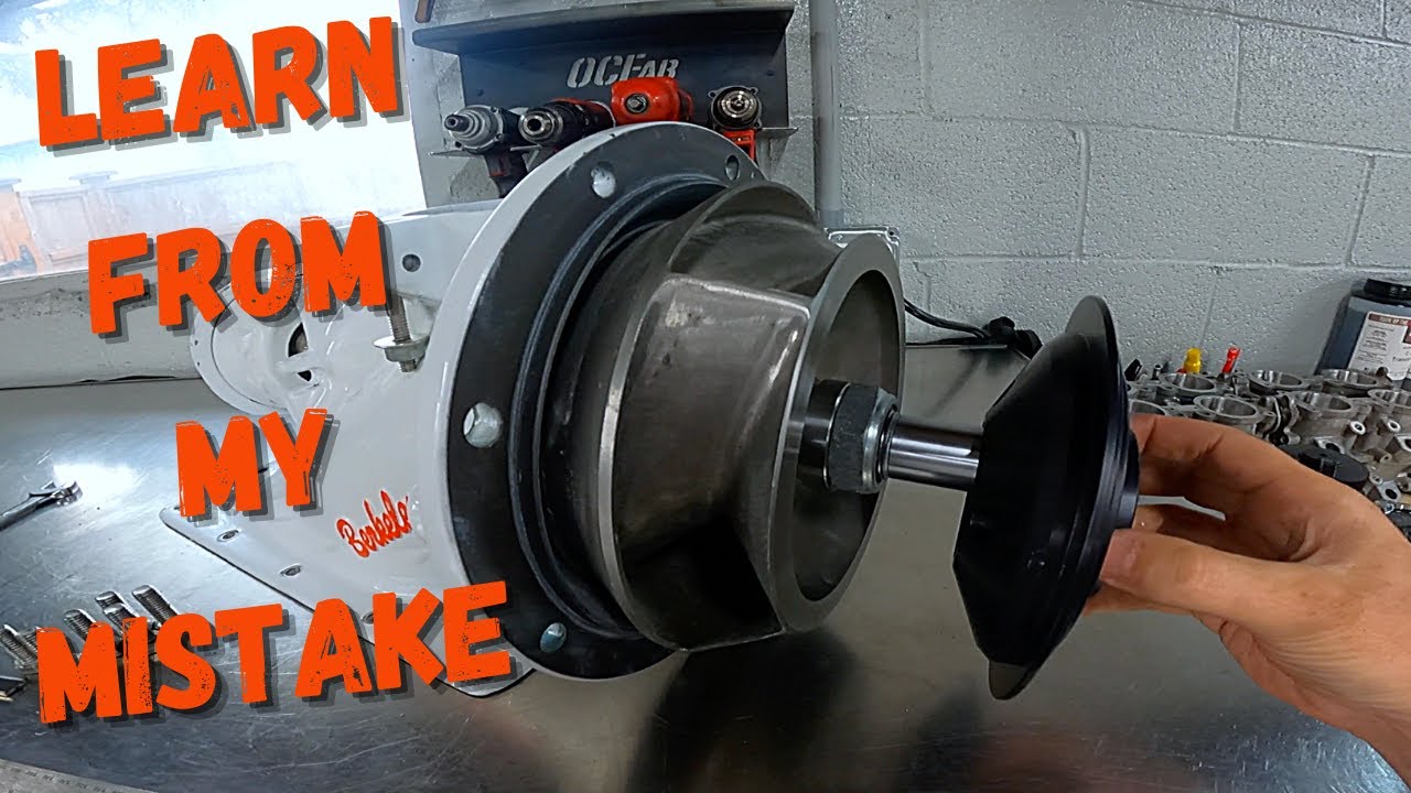 Installing a Bowl Stuffer into a Berkeley 12JG Jet Boat Pump - YouTube