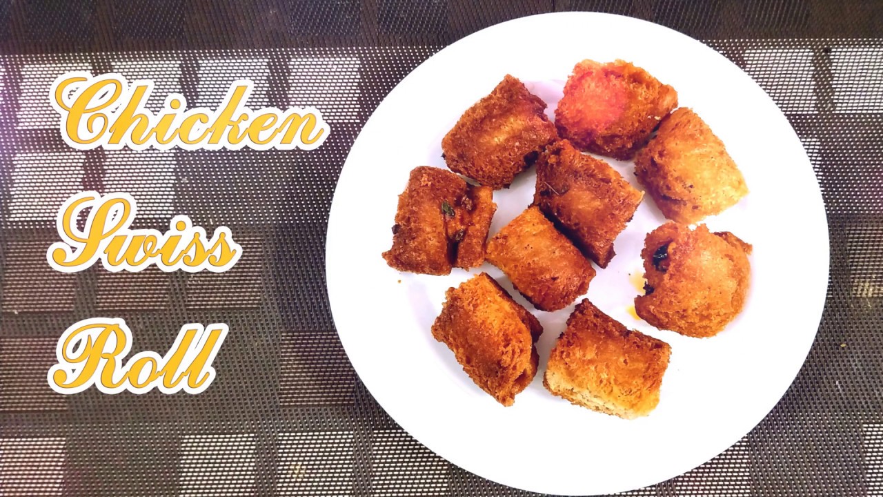 CHICKEN SWISS ROLL - YouTube