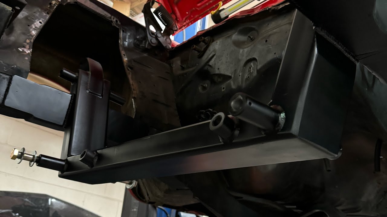 Installing Scotts Hot Rods weld in IFS on a 66 Falcon. - YouTube