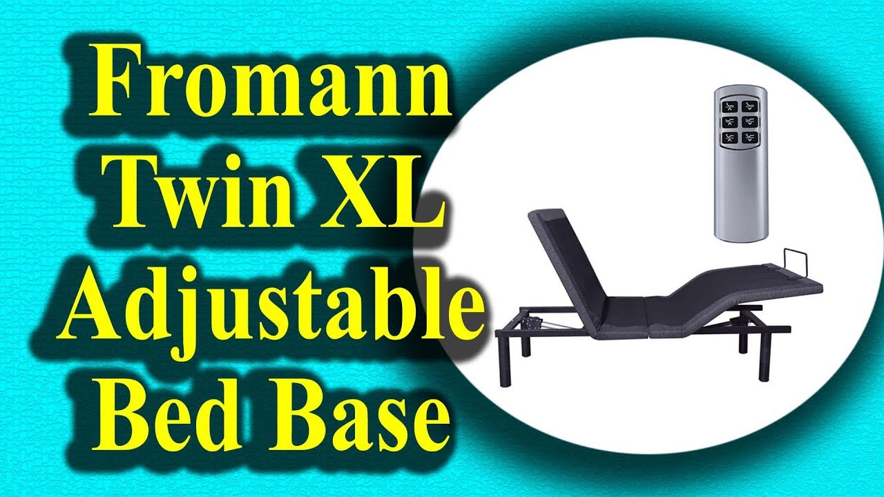 Best Fromann Twin XL Adjustable Bed Base on Amazon USA - YouTube