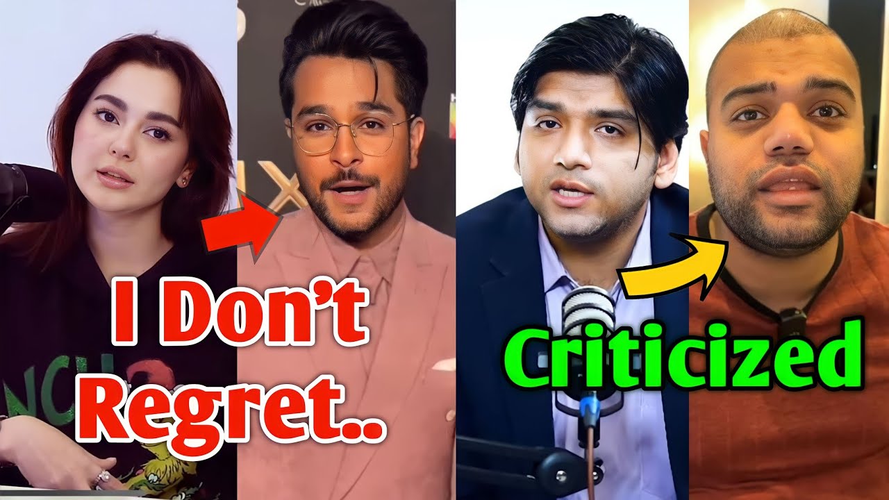 I Don't Regret - Hania Amir About Asim Azhar | Affan Qeiser Criticise ...
