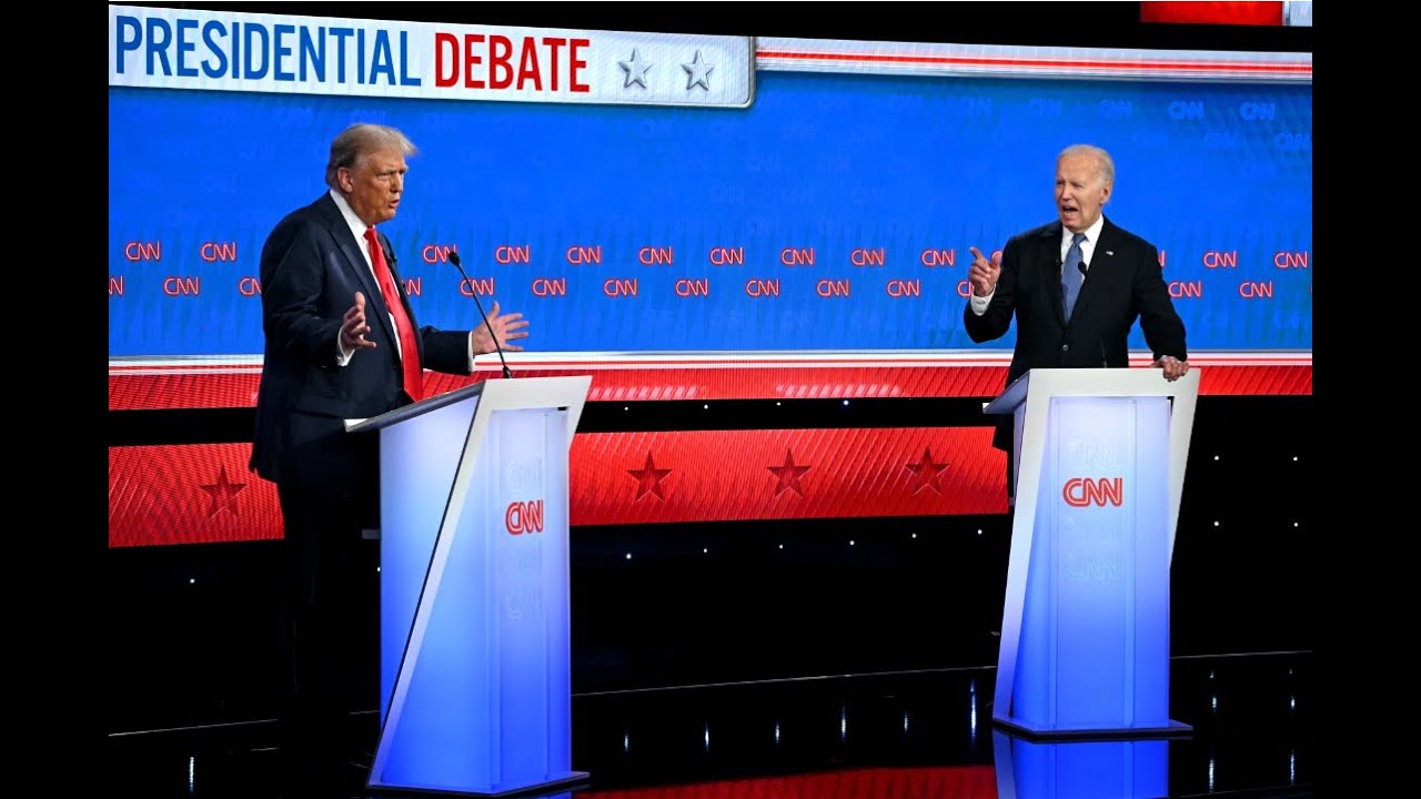 Biden vs Trump: First 2024 Debate Highlights - YouTube