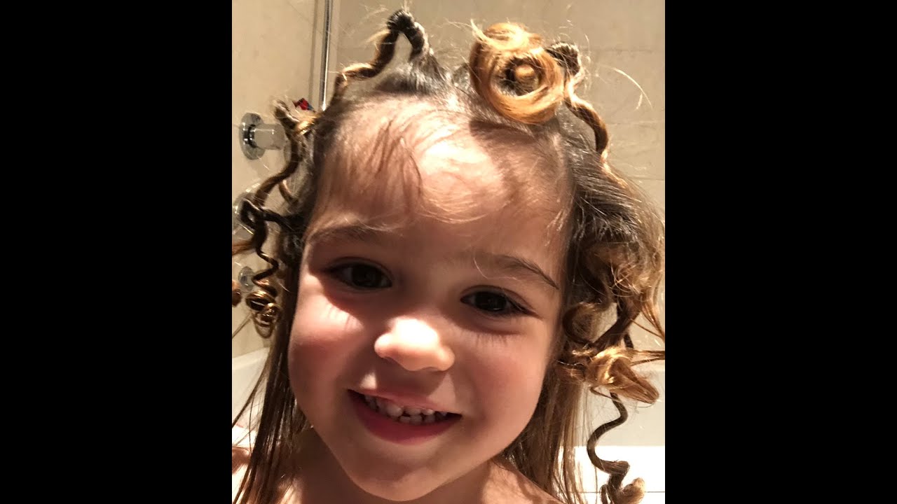 Mini spirals hairstyle - YouTube