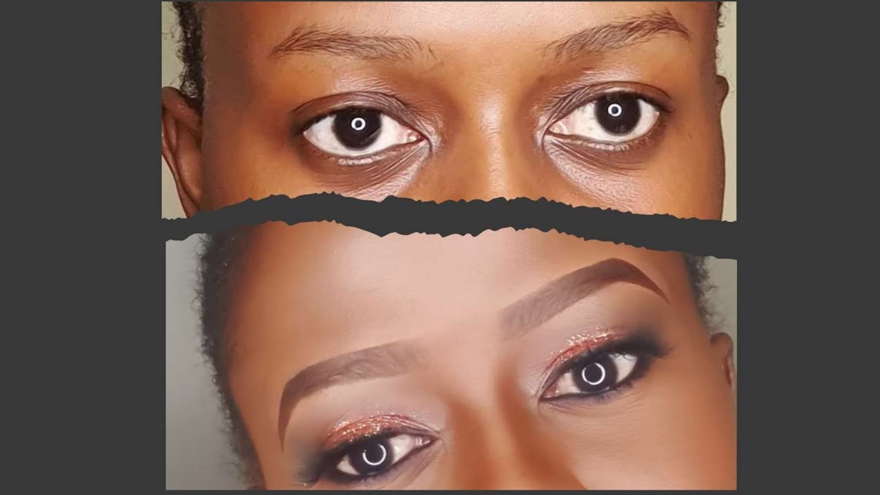 HOW TO EASILY DO YOUR EYEBROWS - YouTube
