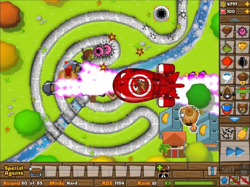 BTD5 Reverse Mode Park Path Hard NLL - YouTube