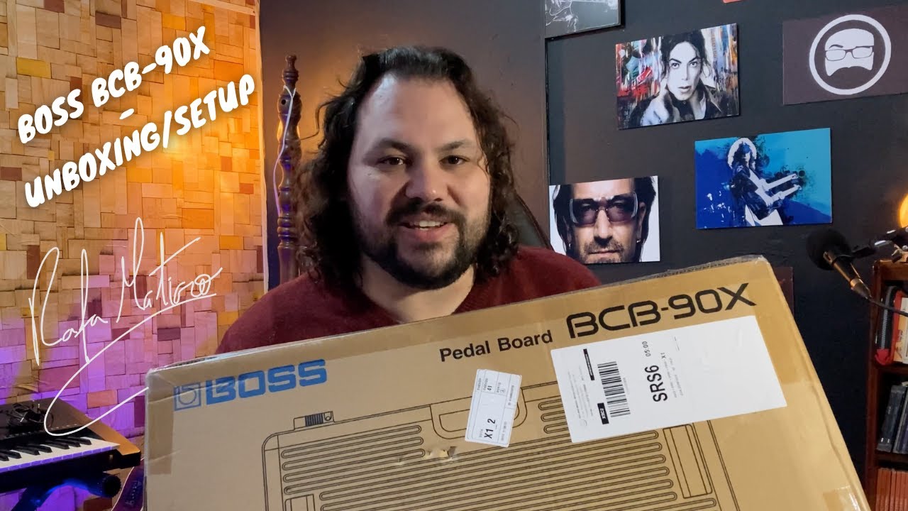 Pedalboard Boss BCB-90X Unboxing/Setup - YouTube
