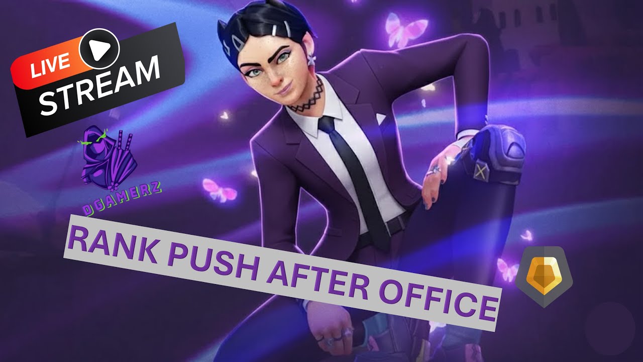 Midnight Rank Push After Office!! Valo live !! #valorant - YouTube