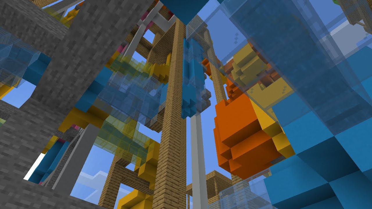 Riptide Rockets - Blue Trapdoor Slide | Lazuli Lake Minecraft - YouTube