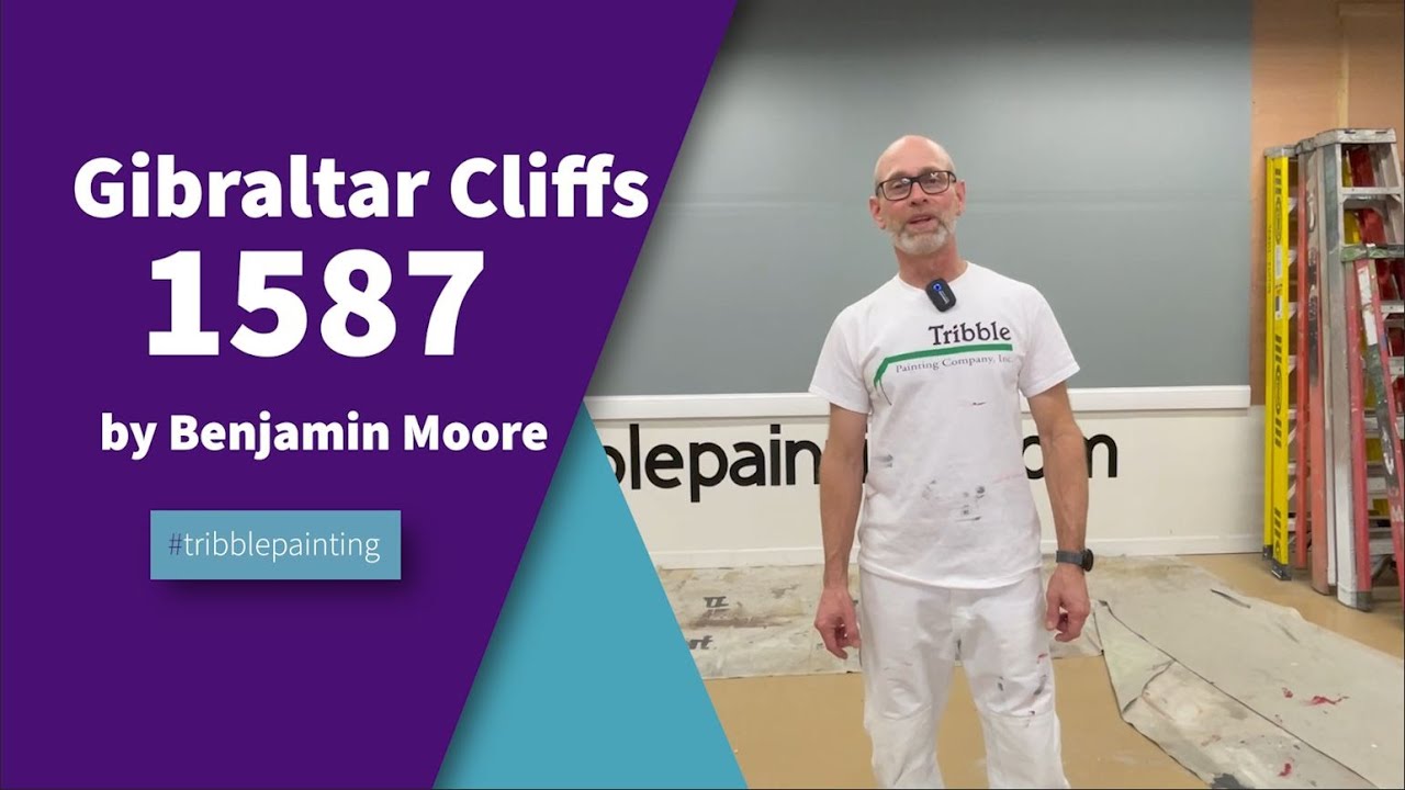 Gibraltar Cliffs 1587 by Benjamin Moore - YouTube