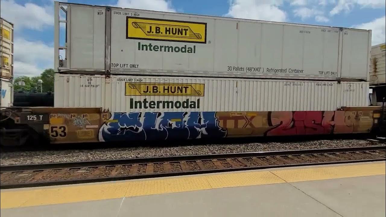 NS Sd70ace Leading with BNSF Gevo 2nd spot - YouTube