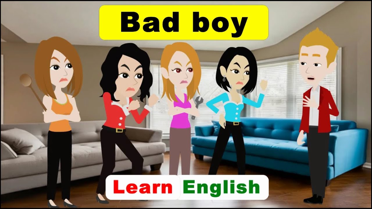Bad boy : Animated stories | English Story | English Conversation ...
