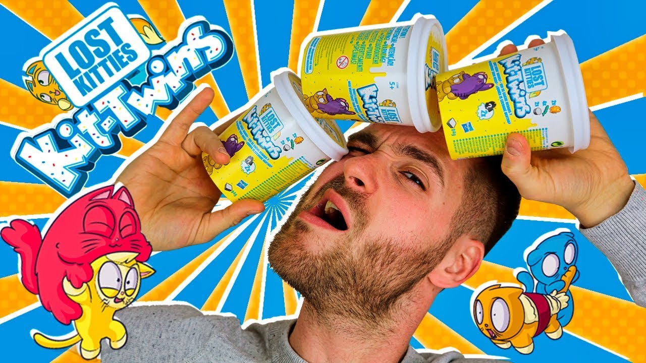 Lost Kitties Series 2 Kit Twins UNBOXING 4 PACKS WAVE 1 | Mega UNBOXING ...