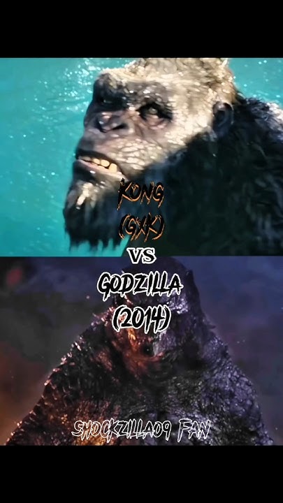 Kong (GXK) vs Godzilla (2014) #shorts @Shockzilla09 - YouTube