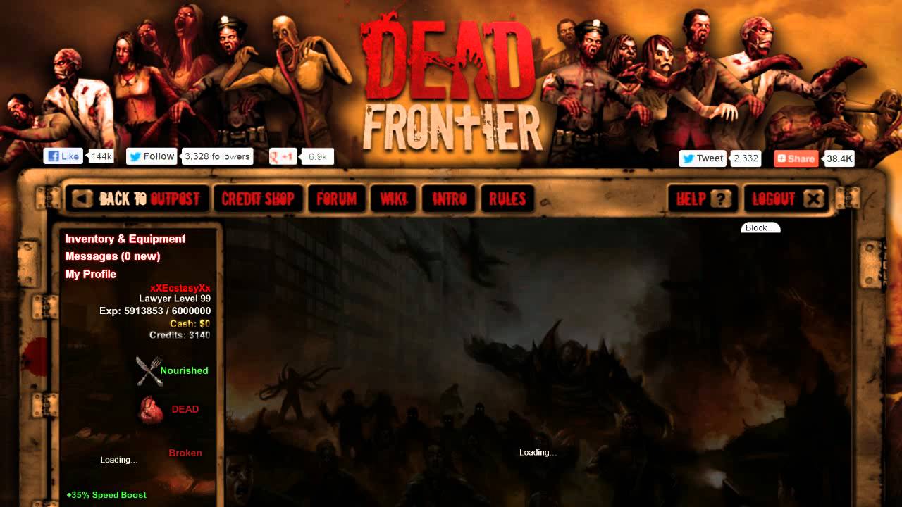 Dead Frontier: How to Get to Level 100 EASY WAY!!!!! - YouTube